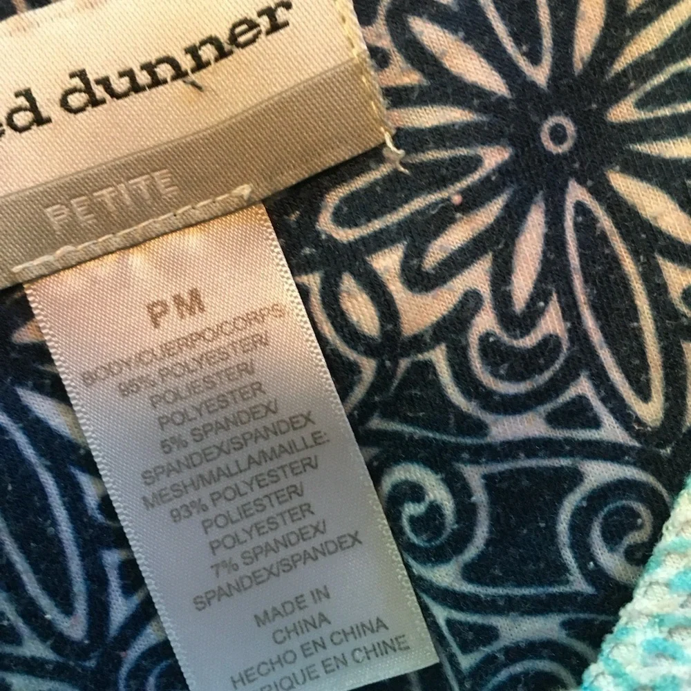Alfred Dunner | Tops | Alfred Dunner Petite Patchwork Chevron Top ...